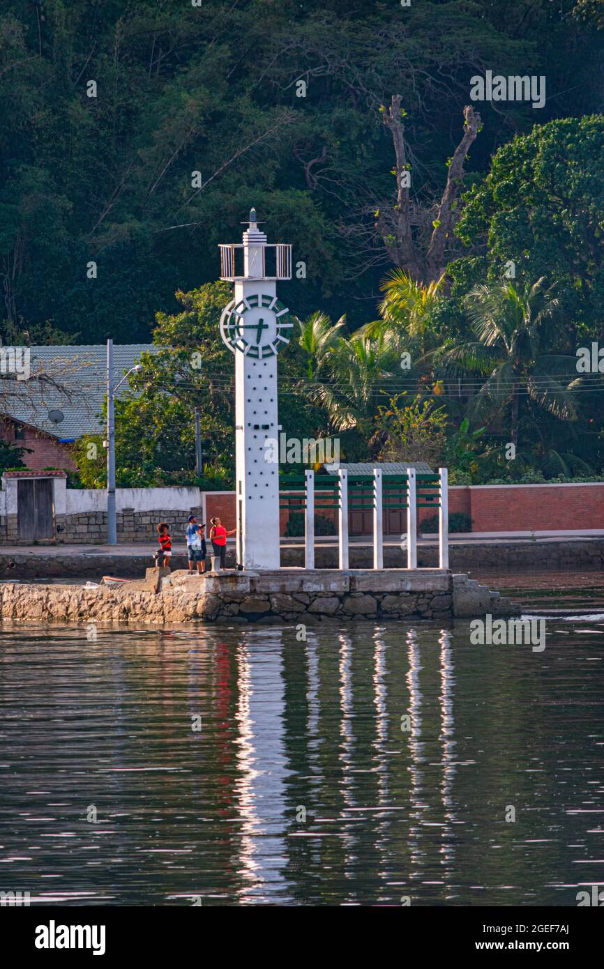 Paqueta Island, Rio de Janeiro, Brazil - CIRCA 2021: Typical urban ...