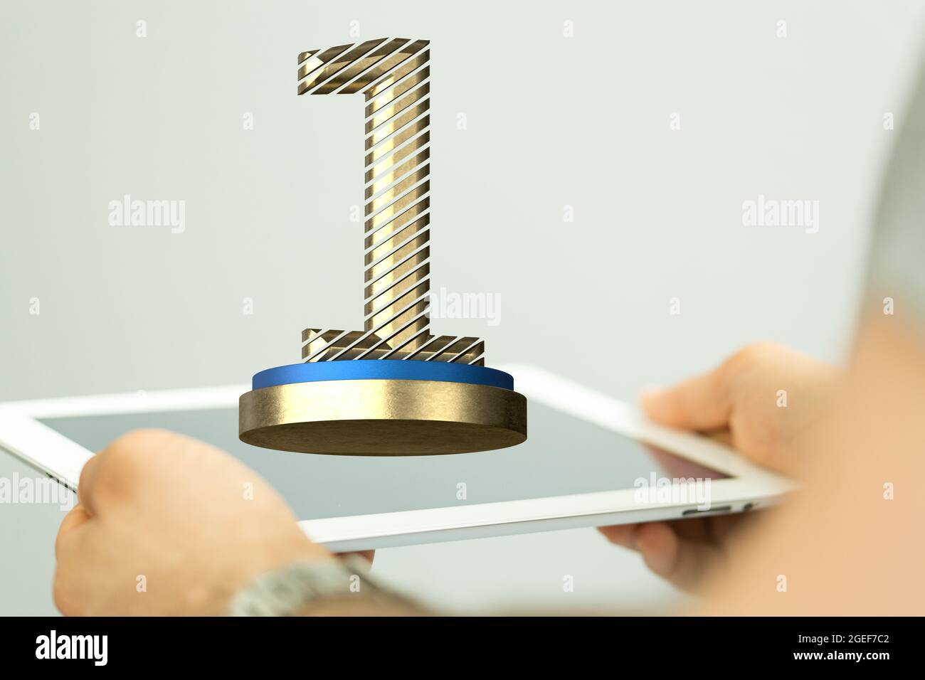 Floating gold stars hi-res stock photography and images - Alamy