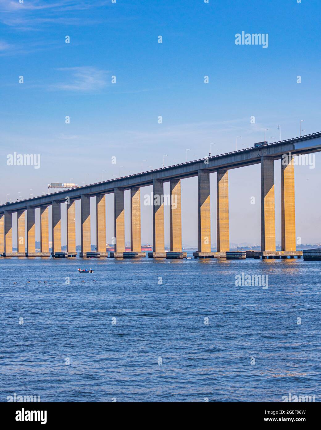 The Niteroi Bridge Presidente Costa E Silva Bridge, Popularly Known As
