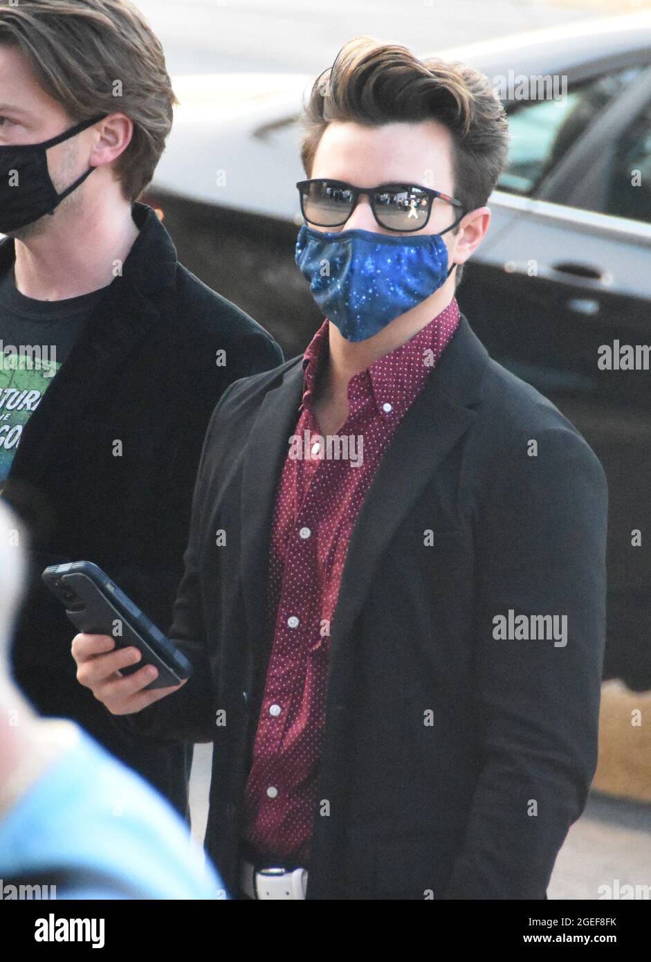 Los Angeles, California, USA 19th August 2021 Actor/author Chris Colfer ...