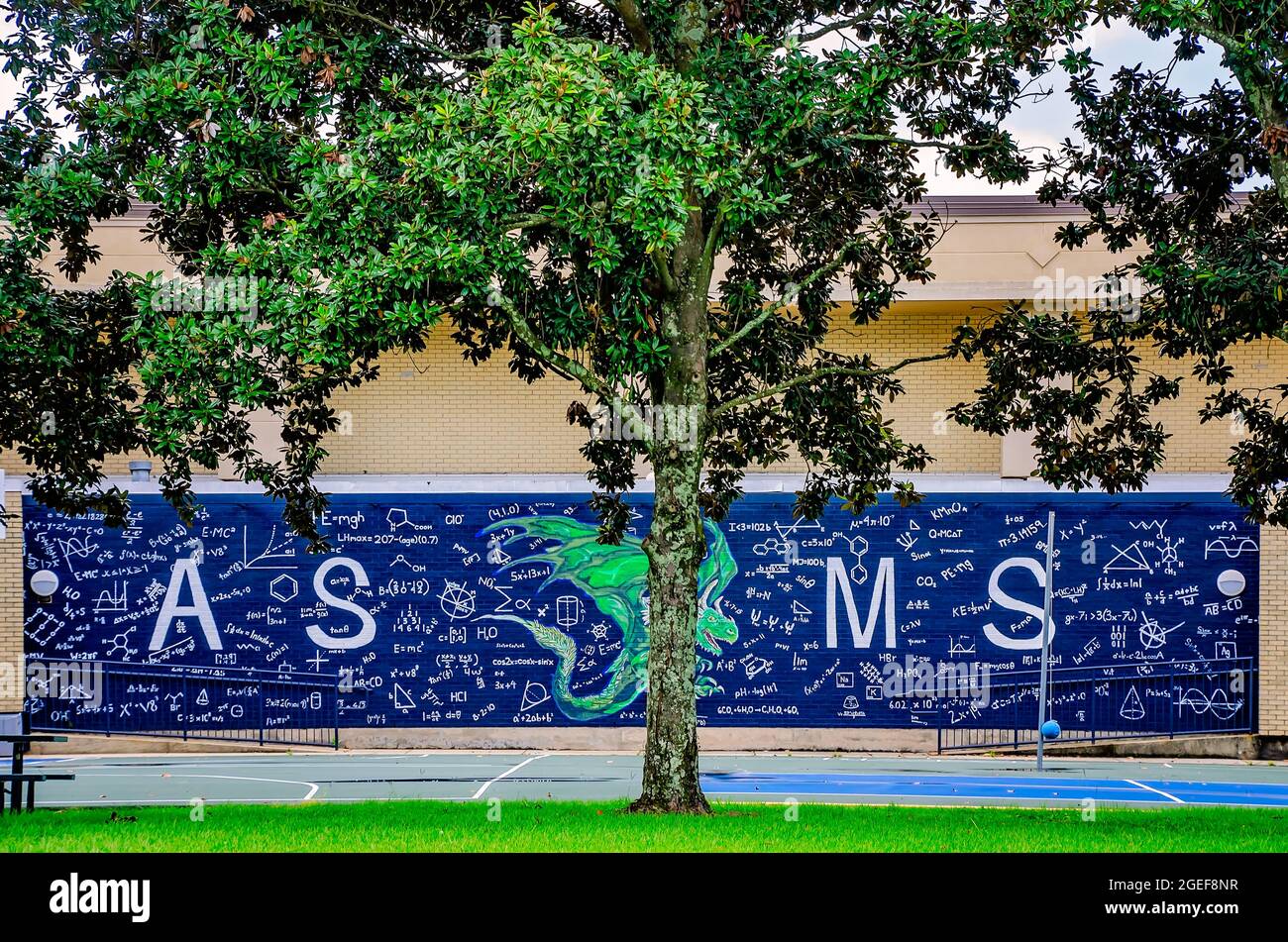 The Alabama School of Mathematics & Science is pictured, Aug. 14, 2021 ...