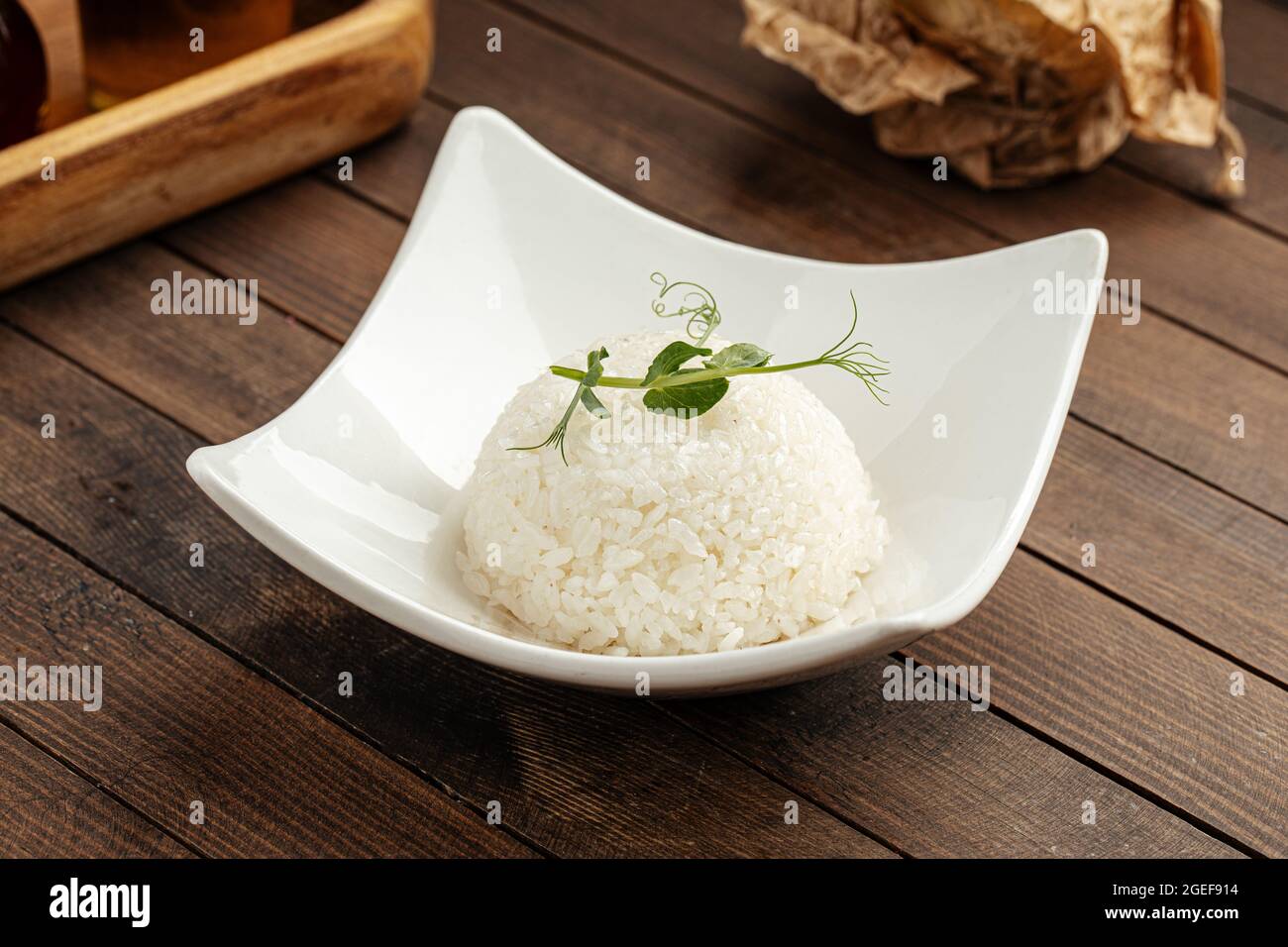 Plate Of White Rice
