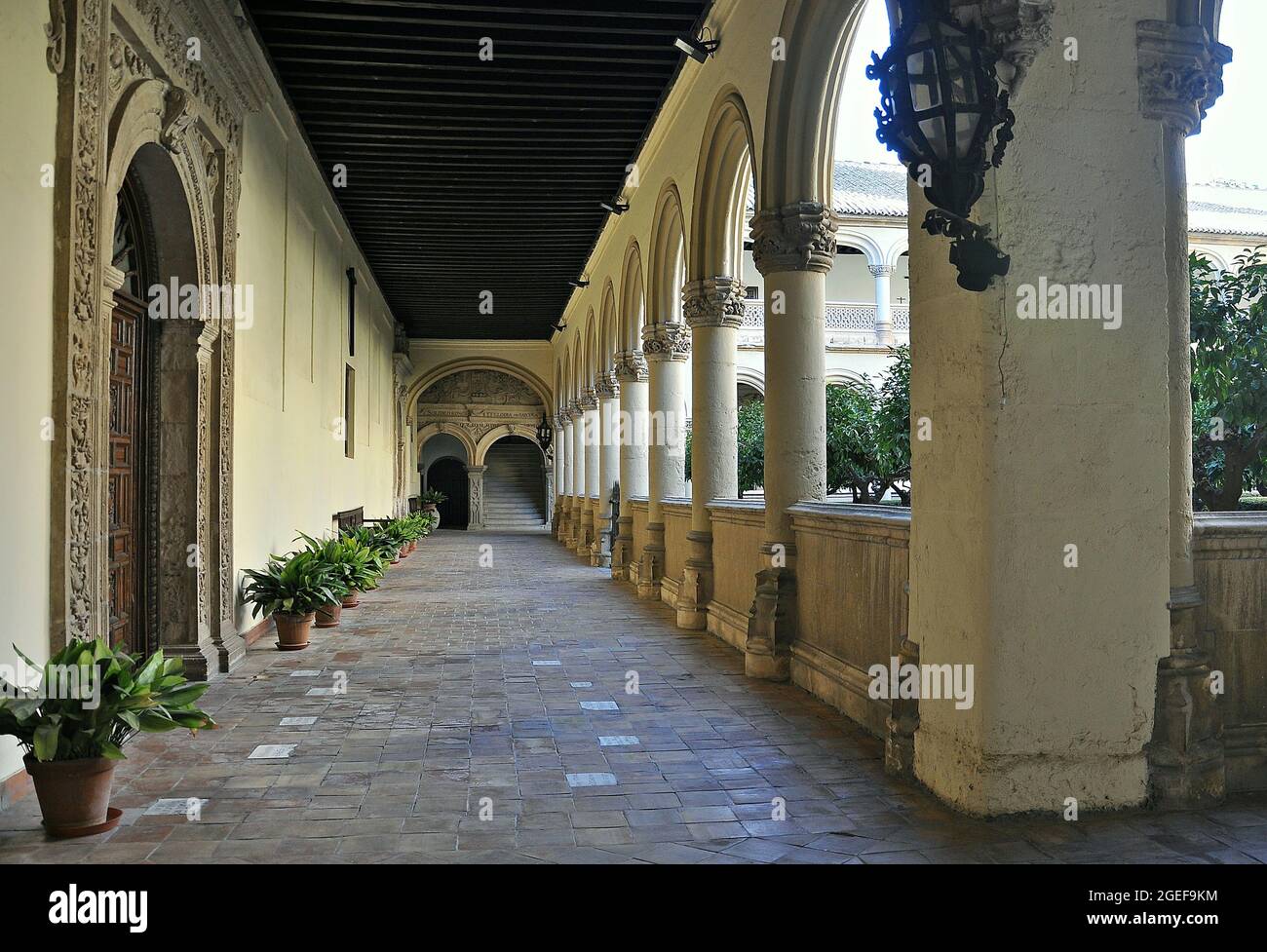 Royal Monastery of San Jerónimo de Granada, Andalusia, Spain Stock ...