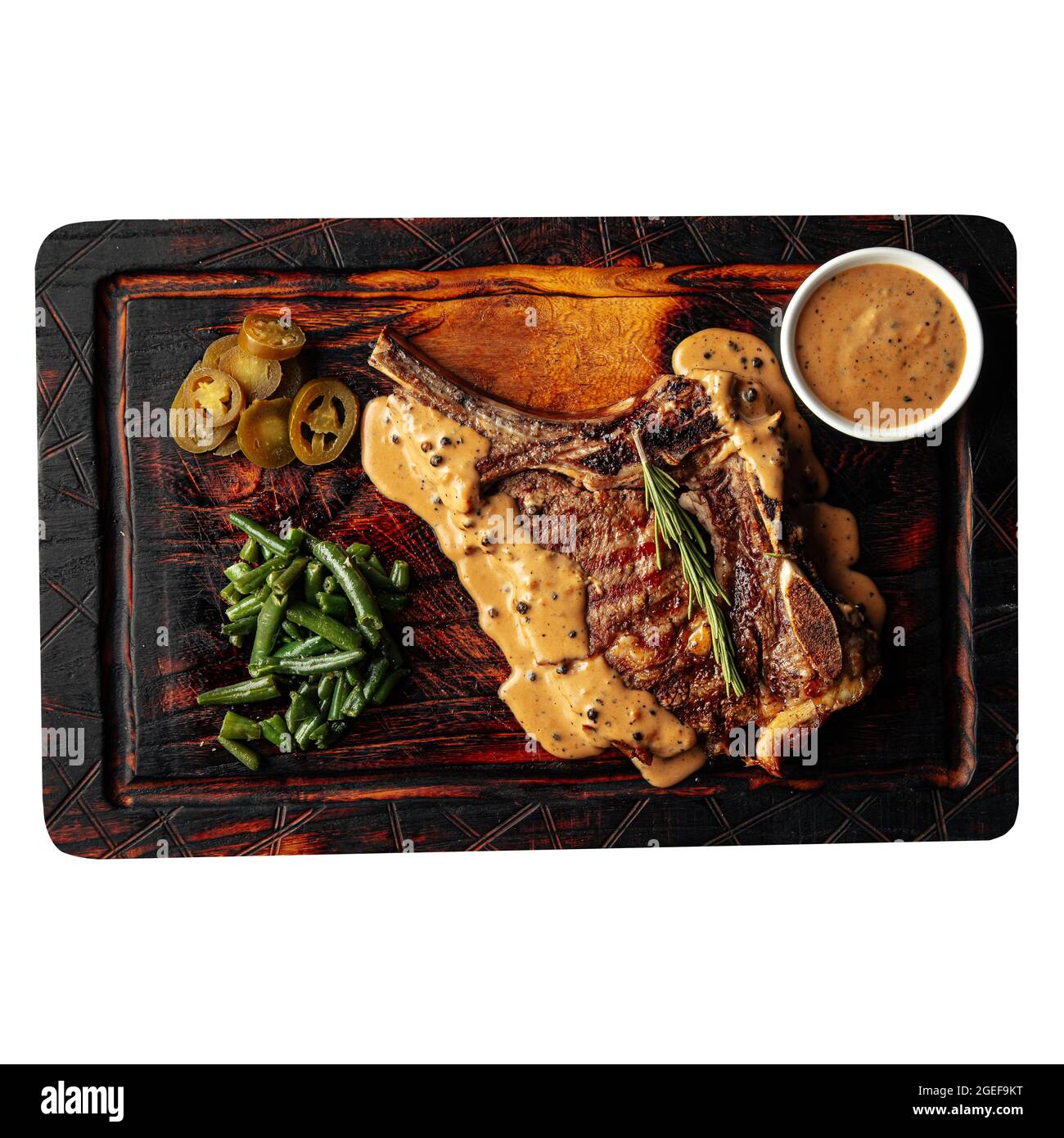 Steak cooked isolated hi-res stock photography and images - Alamy