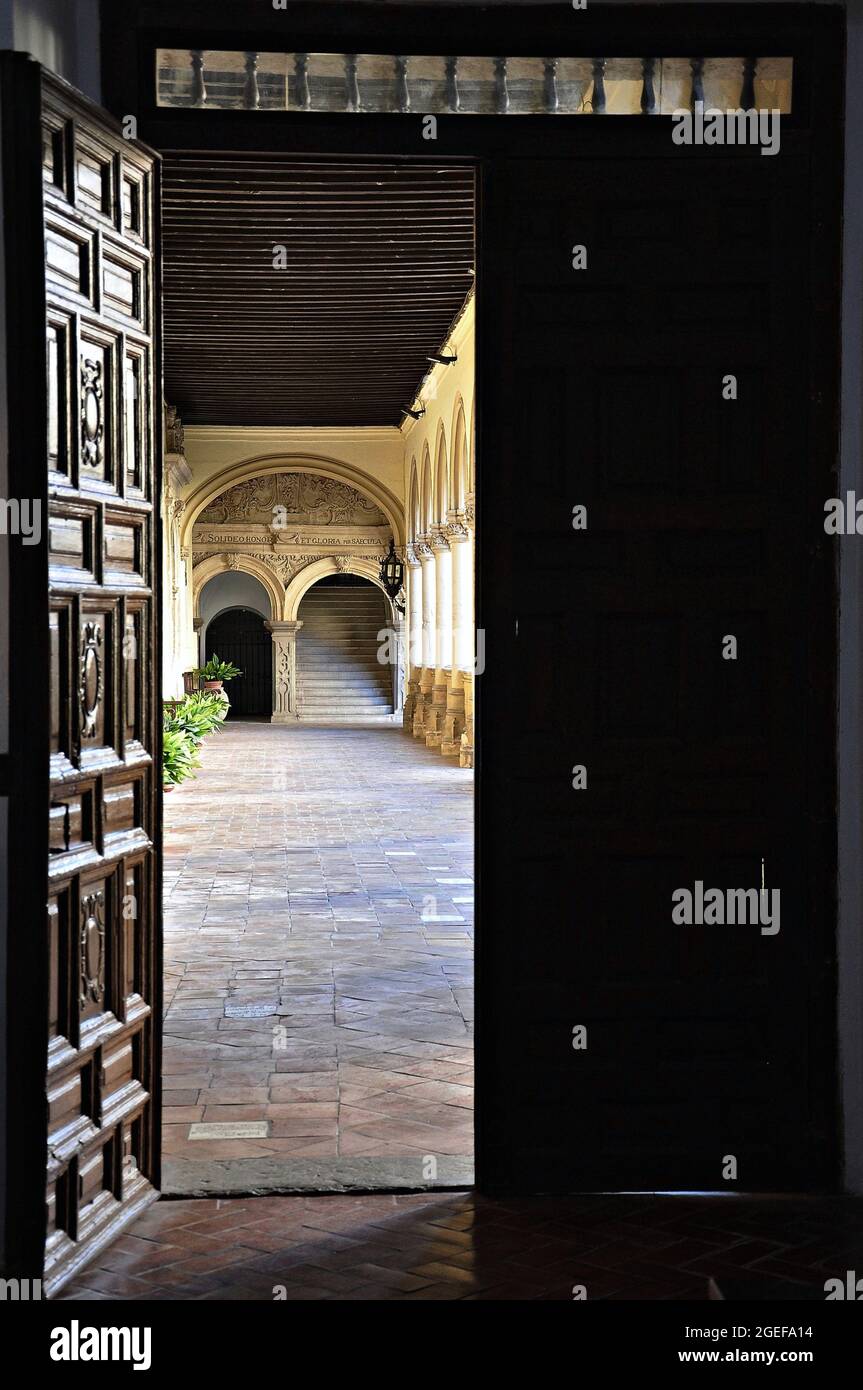 Royal Monastery of San Jerónimo de Granada, Andalusia, Spain Stock ...