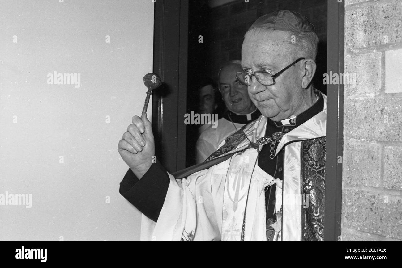 TOOWOOMBA, QUEENSLAND, AUSTRALIA, 1985: Sir James Cardinal Freeman ...