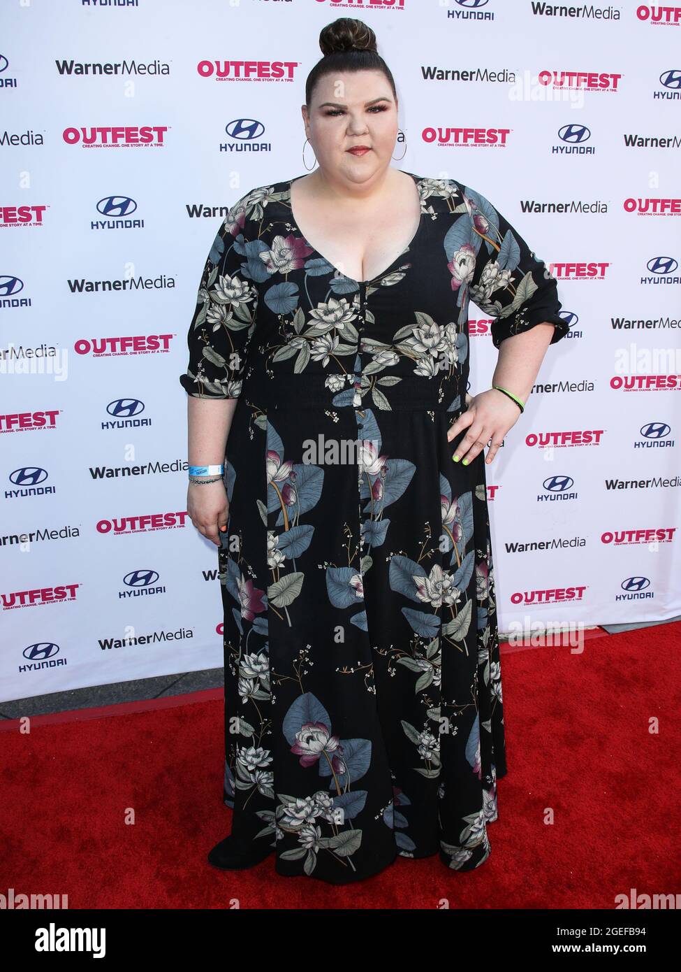 LOS ANGELES, CALIFORNIA, USA - AUGUST 19: Actress Ashley Fink arrives ...