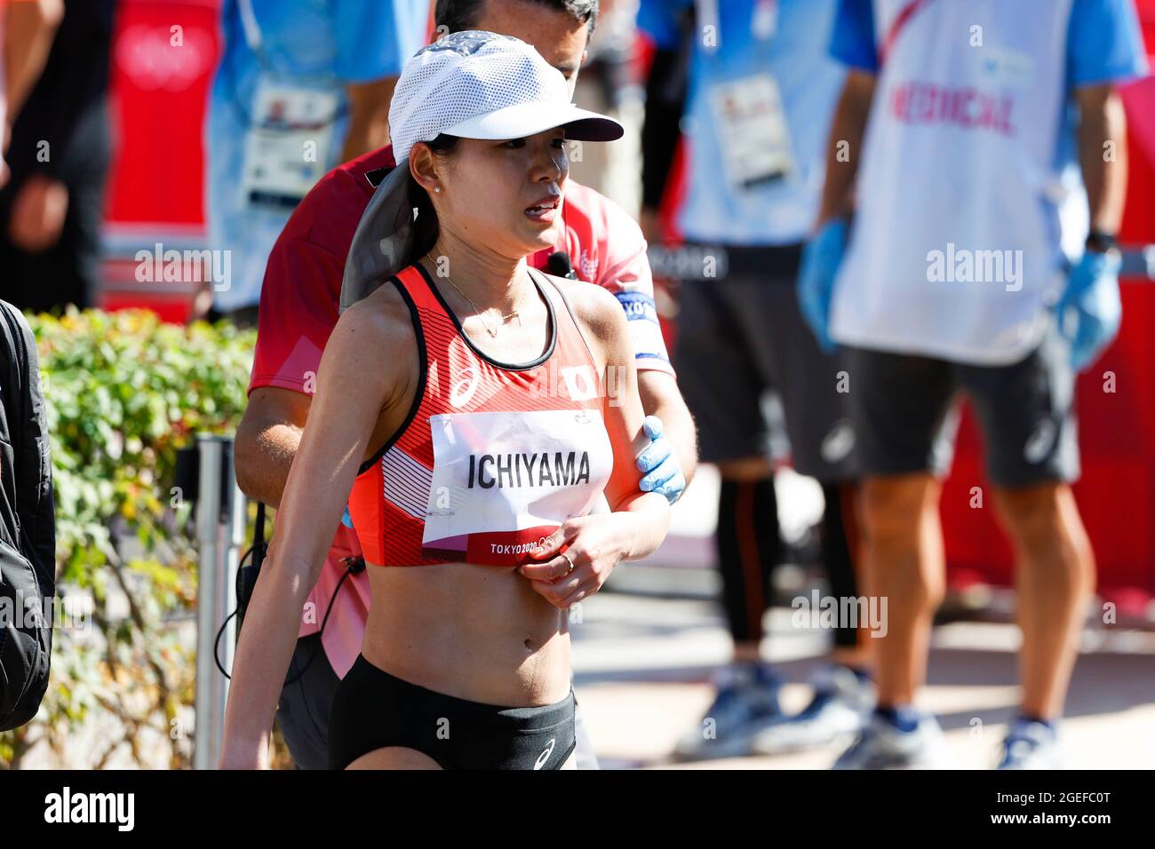 Sapporo, Japan. 7th Aug, 2021. Mao Ichiyama (JPN) Athletics : Women's Marathon during the Tokyo ...