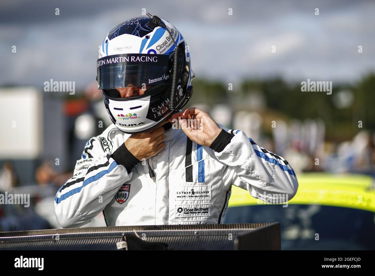 Le Mans, France. 19th Aug, 2021. Turner Darren (gbr), Aston Martin DBR9 ...