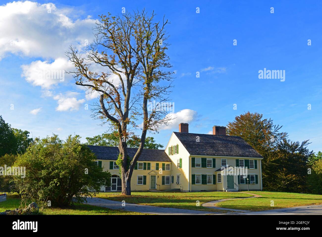 Historic Major John Buttrick House in Minute Man National Historical ...