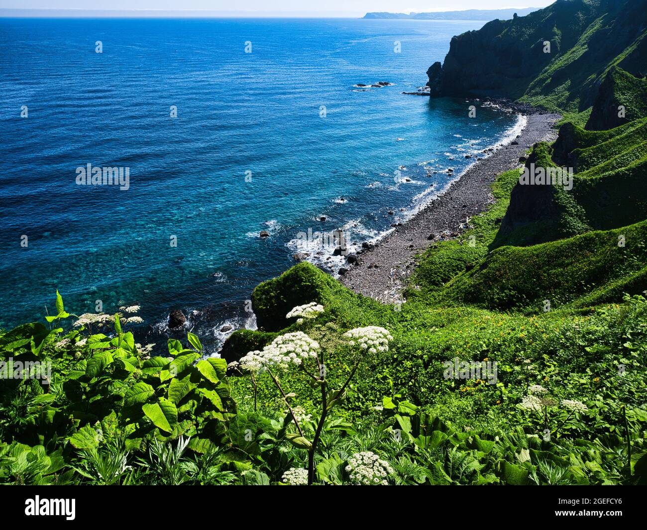 Cape Kamui, Hokkaido, Japan Stock Photo - Alamy