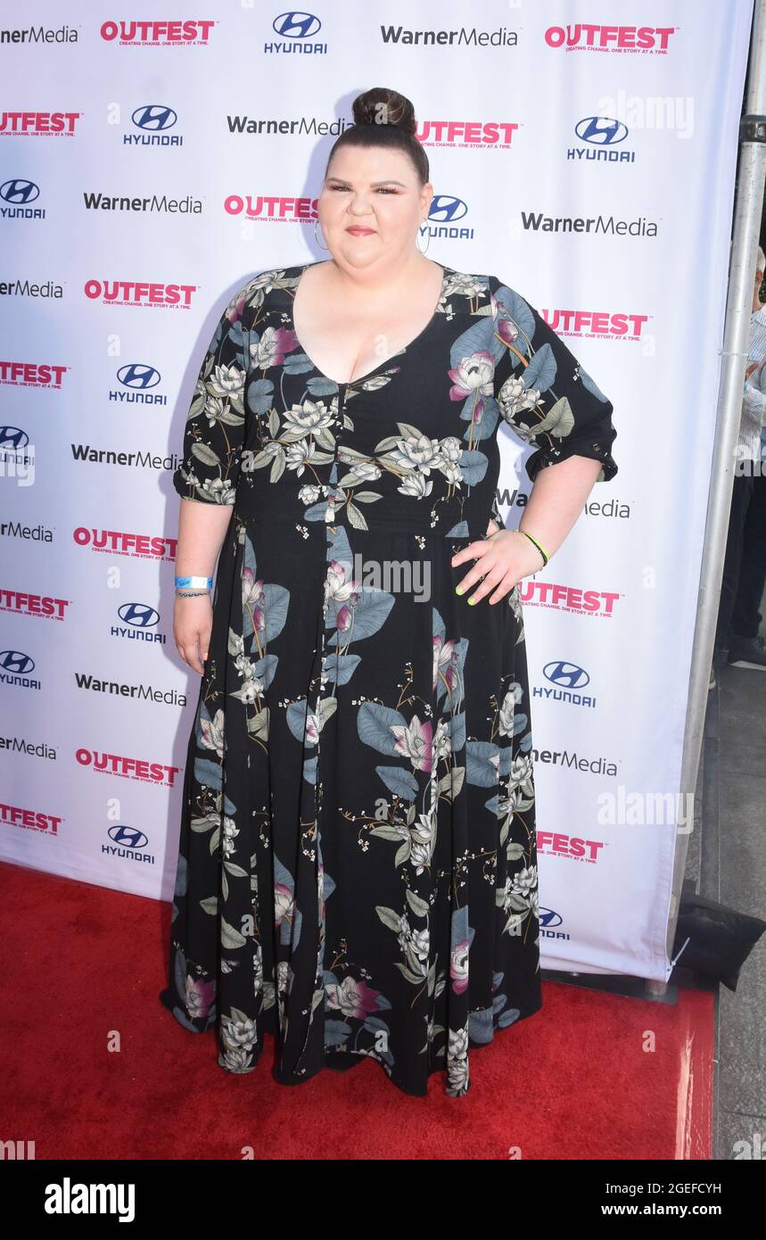 Los Angeles, California, USA 19th August 2021 Actress Ashley Fink ...