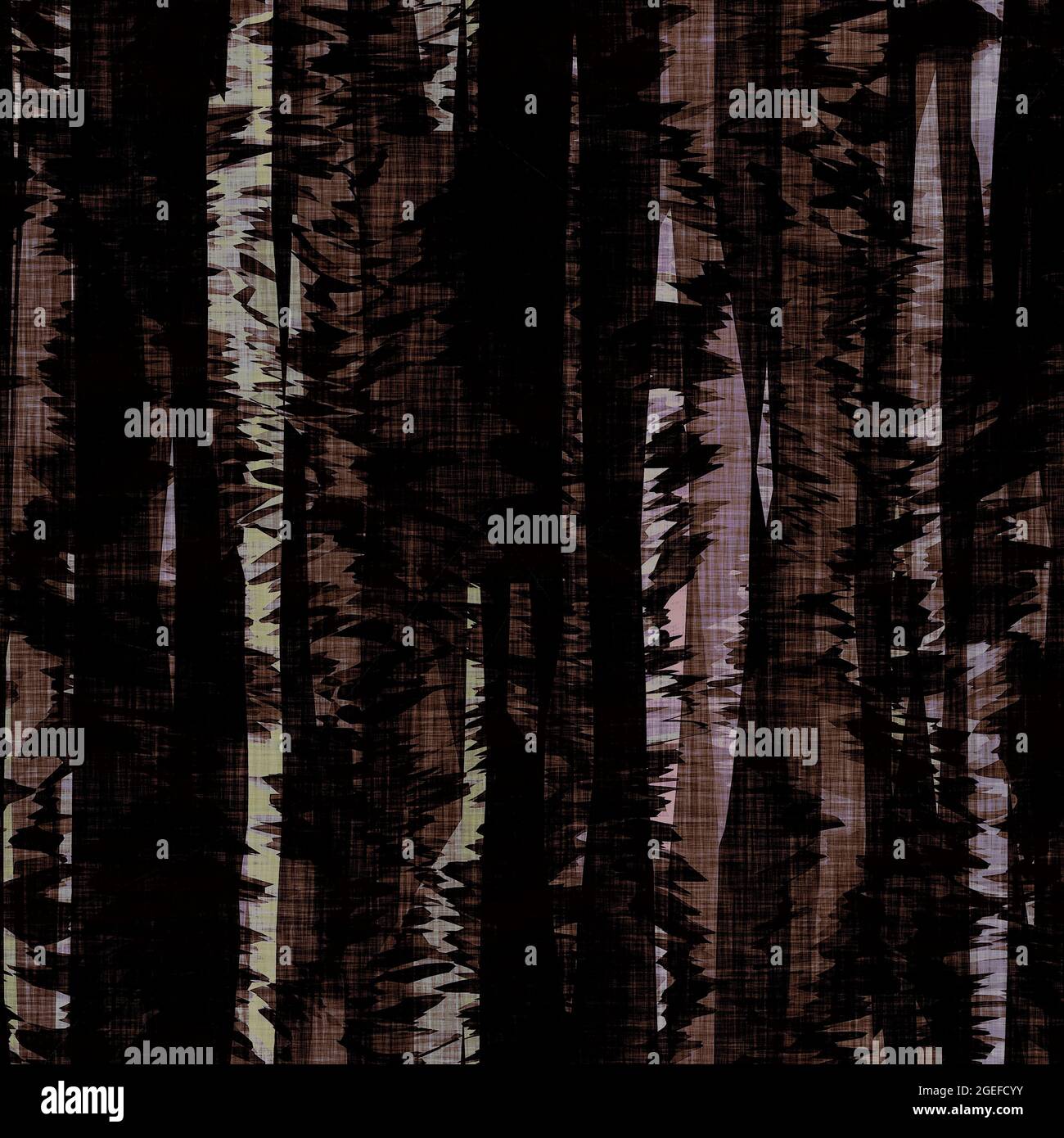 Camouflage dark underbrush wood style texture material. Seamless ...