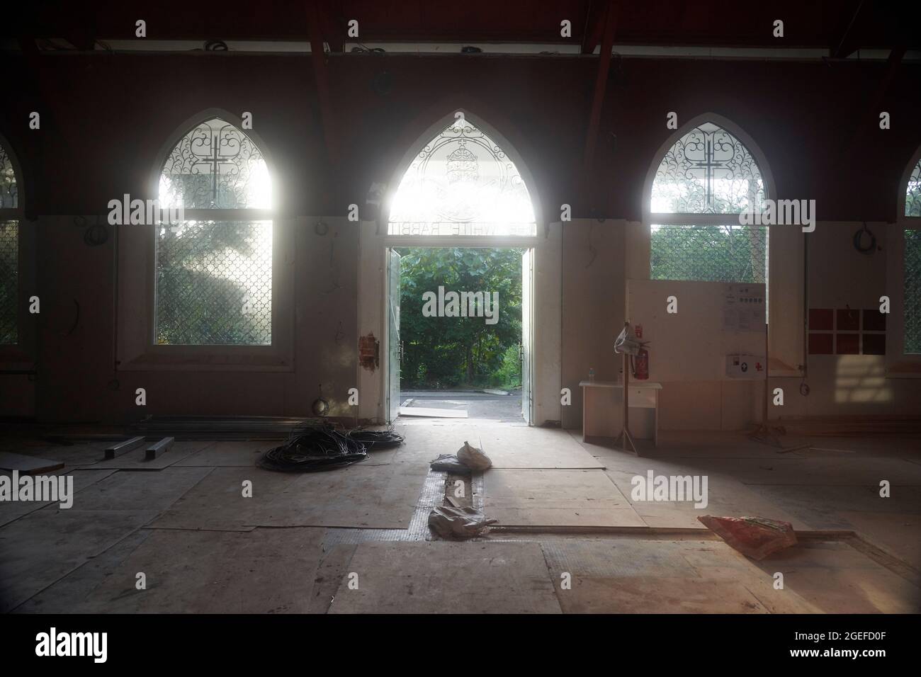 The White Rabbit Restaurant in Dempsey, Singapore undergoing interior ...