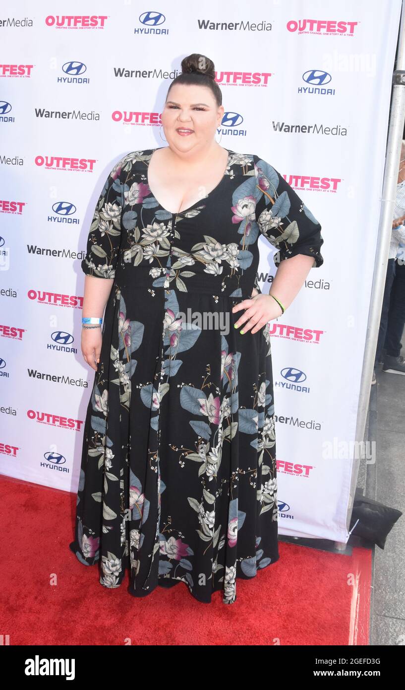 Los Angeles, California, USA 19th August 2021 Actress Ashley Fink ...