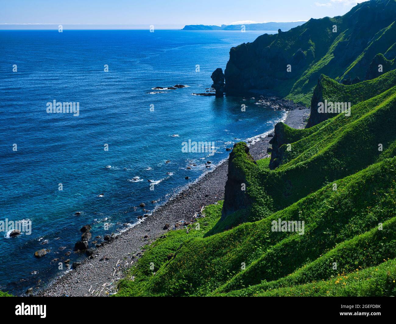 Cape Kamui, Hokkaido, Japan Stock Photo - Alamy