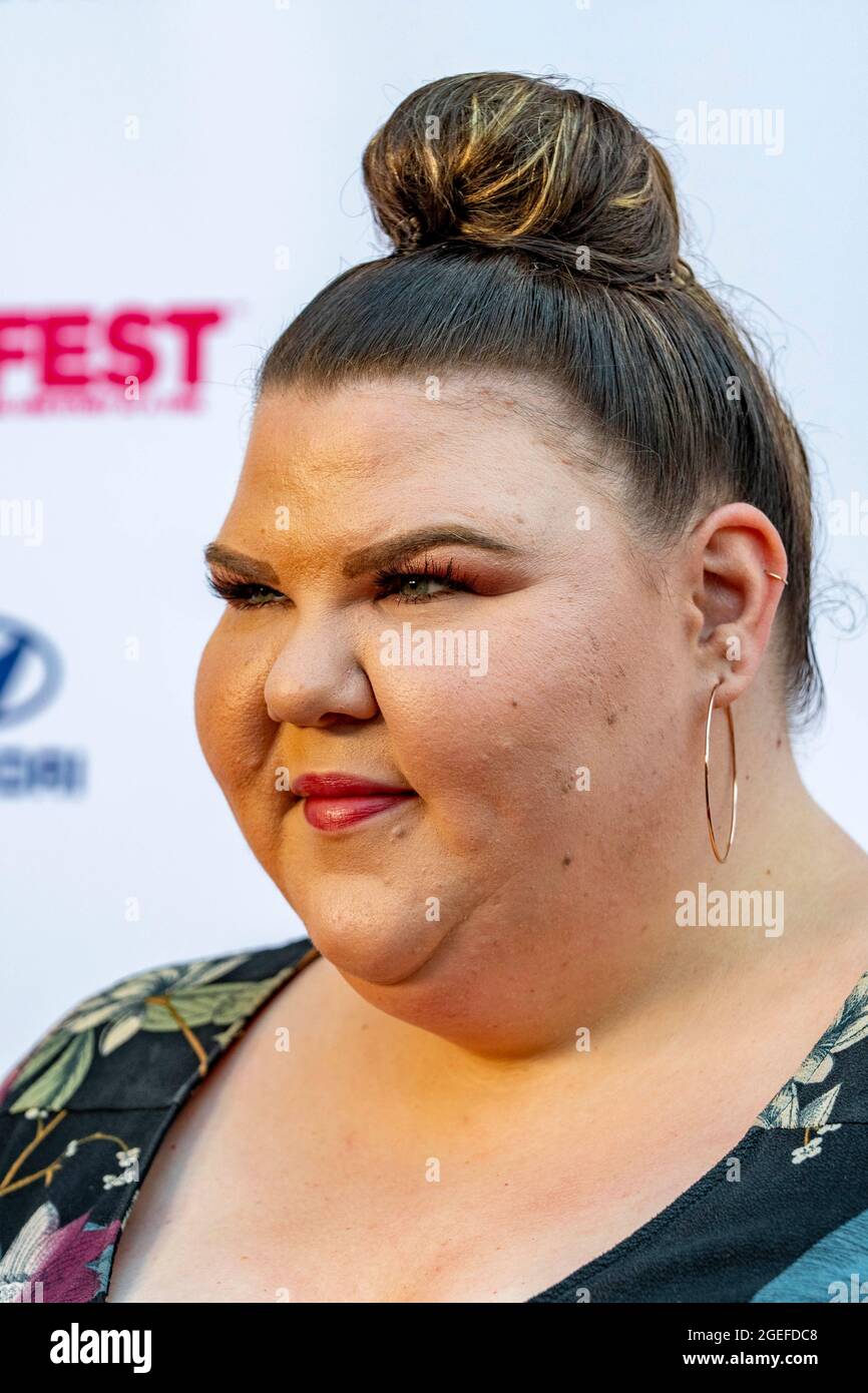 Los Angeles, USA. 19th Aug, 2021. Ashley Fink attends Outfest Film ...