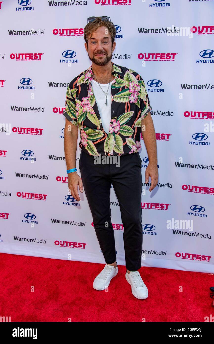 Los Angeles, USA. 19th Aug, 2021. Sam Pancake attends Outfest Film ...