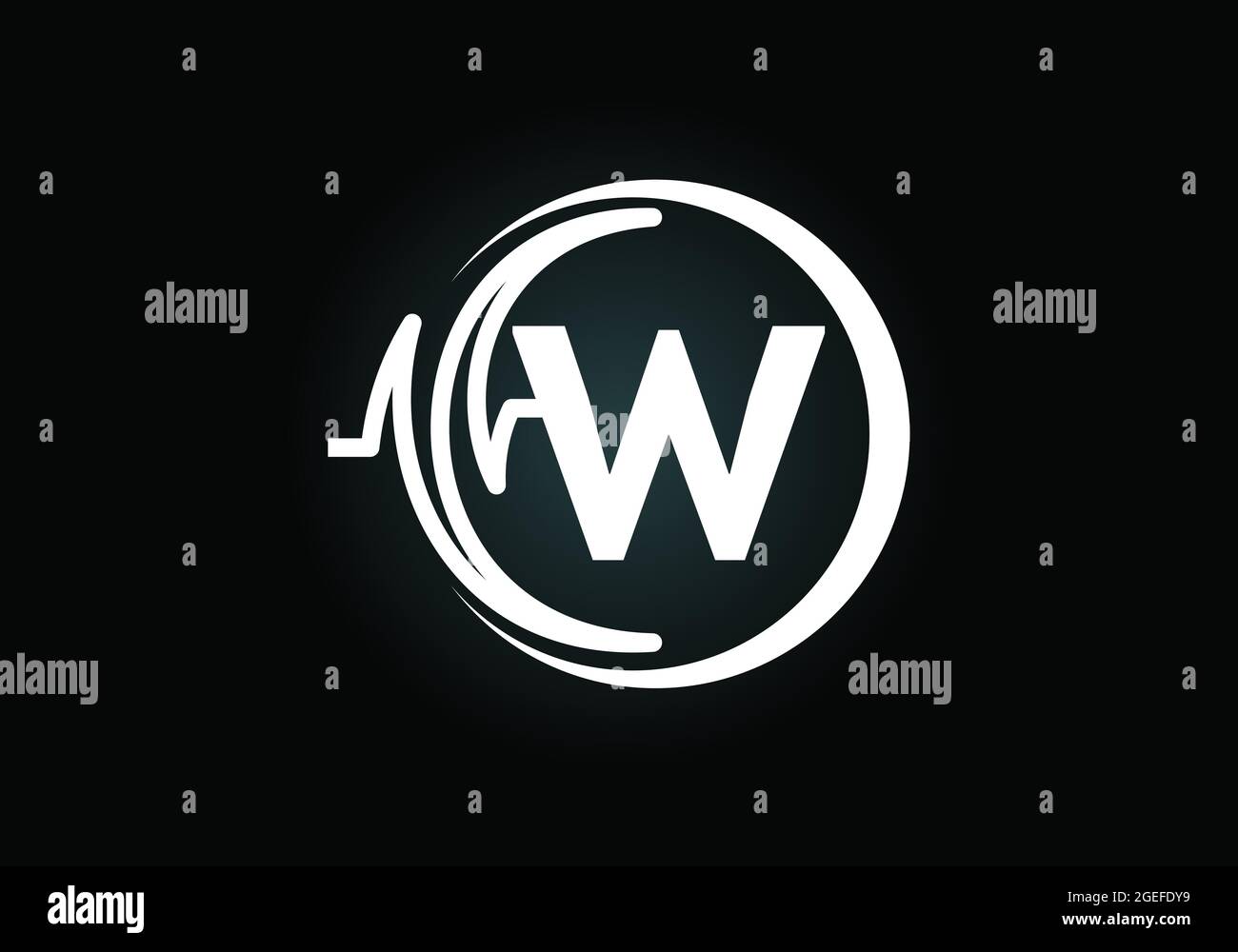 Initial W monogram alphabet with health Pulse. Heartbeat logo icon ...