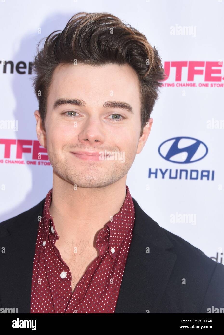 Los Angeles, California, USA 19th August 2021 Actor/author Chris Colfer ...