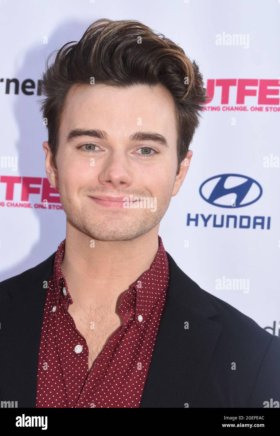 Los Angeles, California, USA 19th August 2021 Actor/author Chris Colfer ...