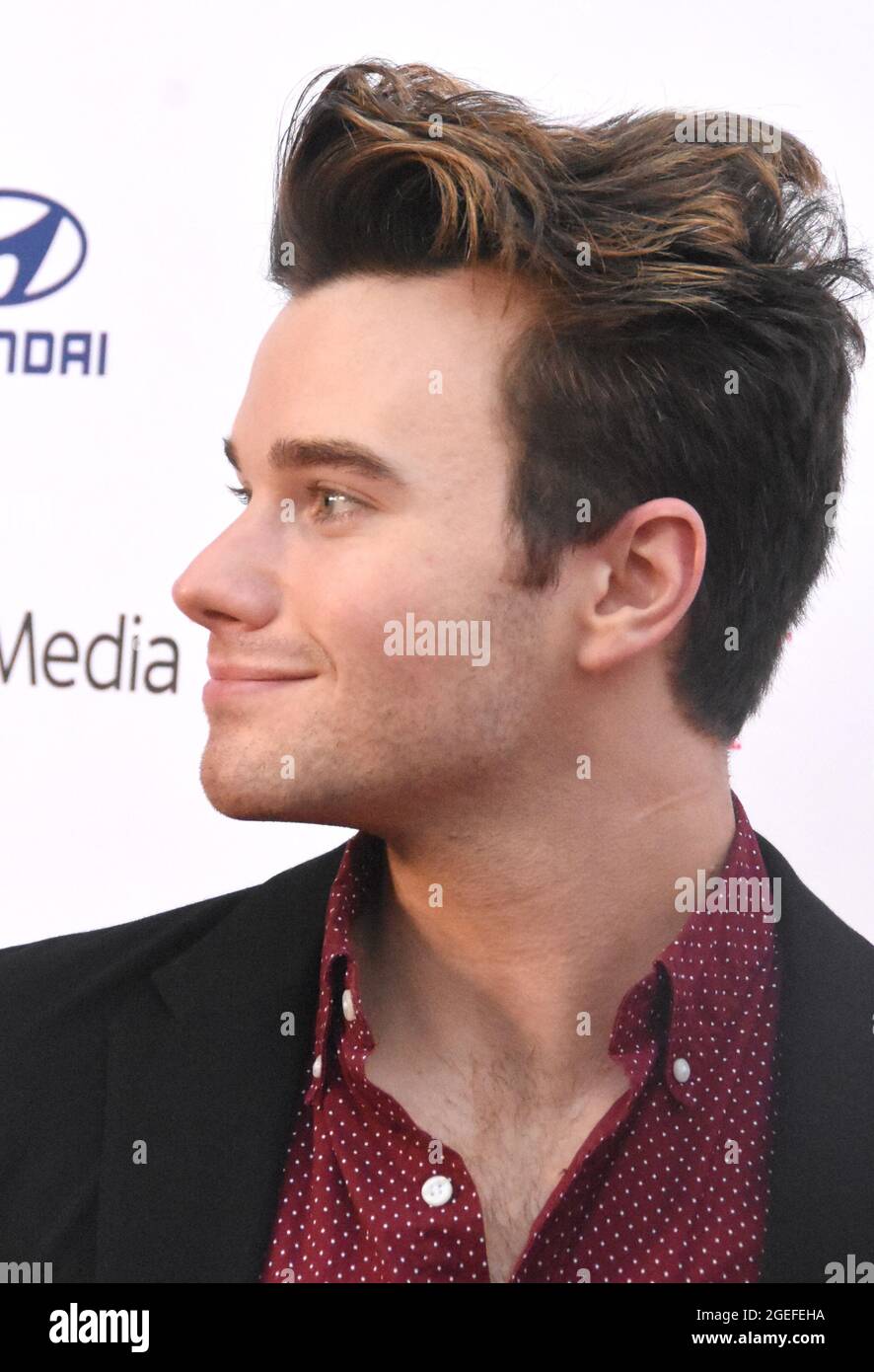 Los Angeles, California, USA 19th August 2021 Actor/author Chris Colfer ...