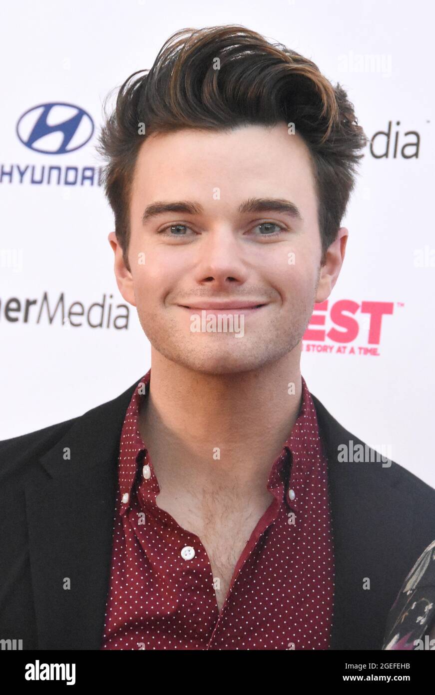 Los Angeles, California, USA 19th August 2021 Actor/author Chris Colfer ...