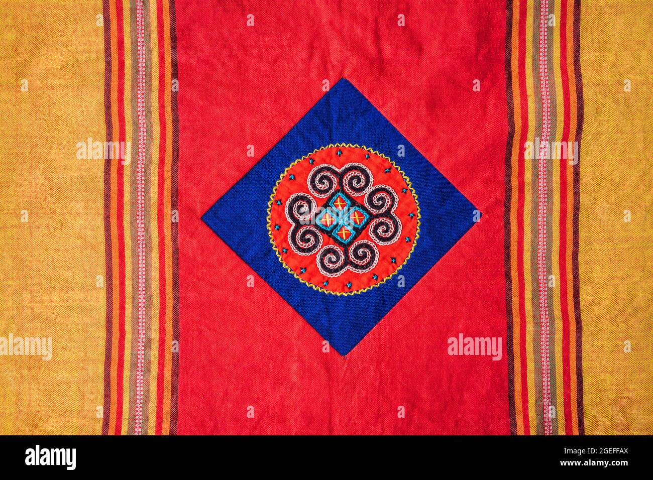 Hmong patterns hill tribe, Identity of the Hmong tribe in Sapa village ...