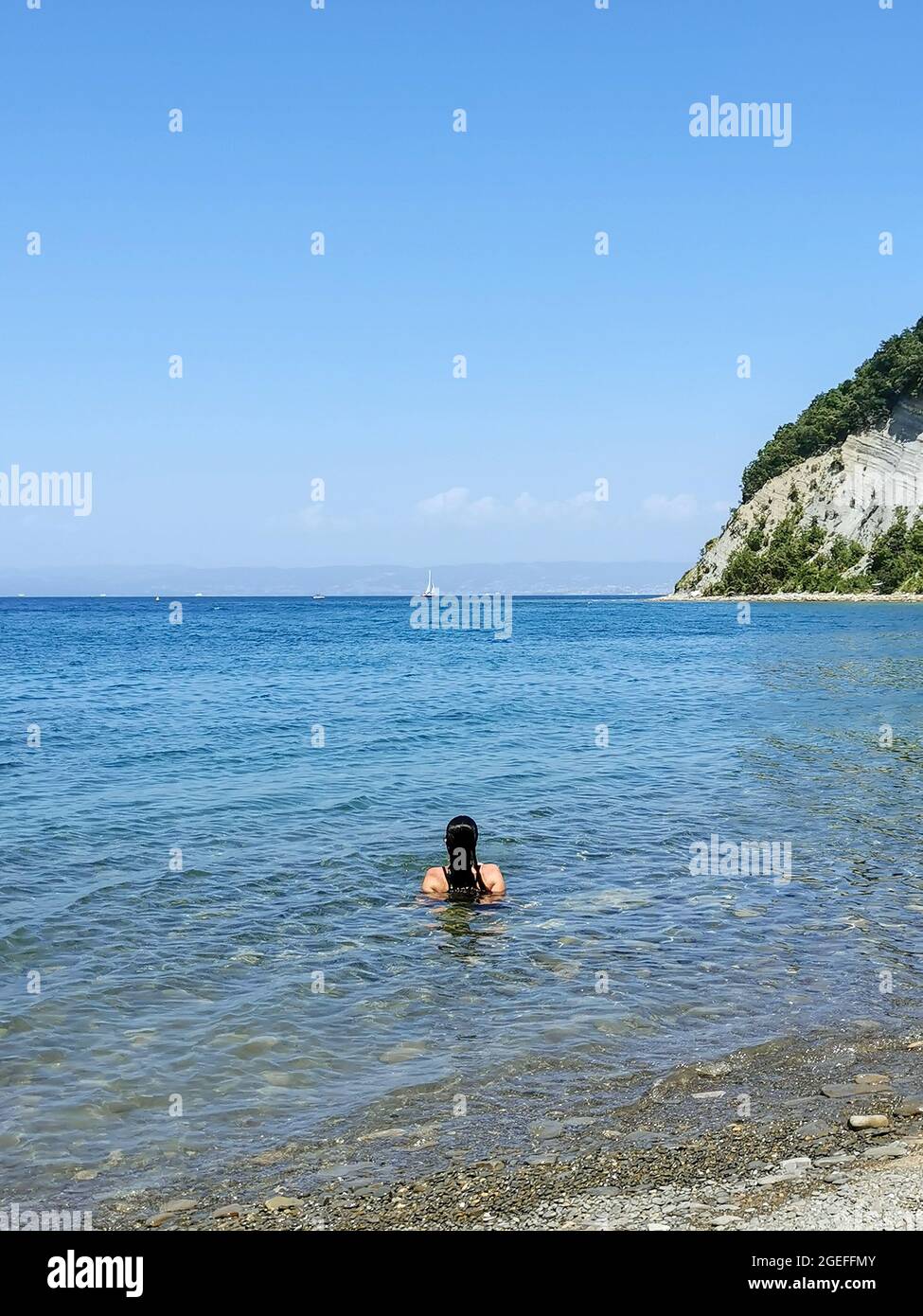 Strunjan Beach High Resolution Stock Photography and Images - Alamy