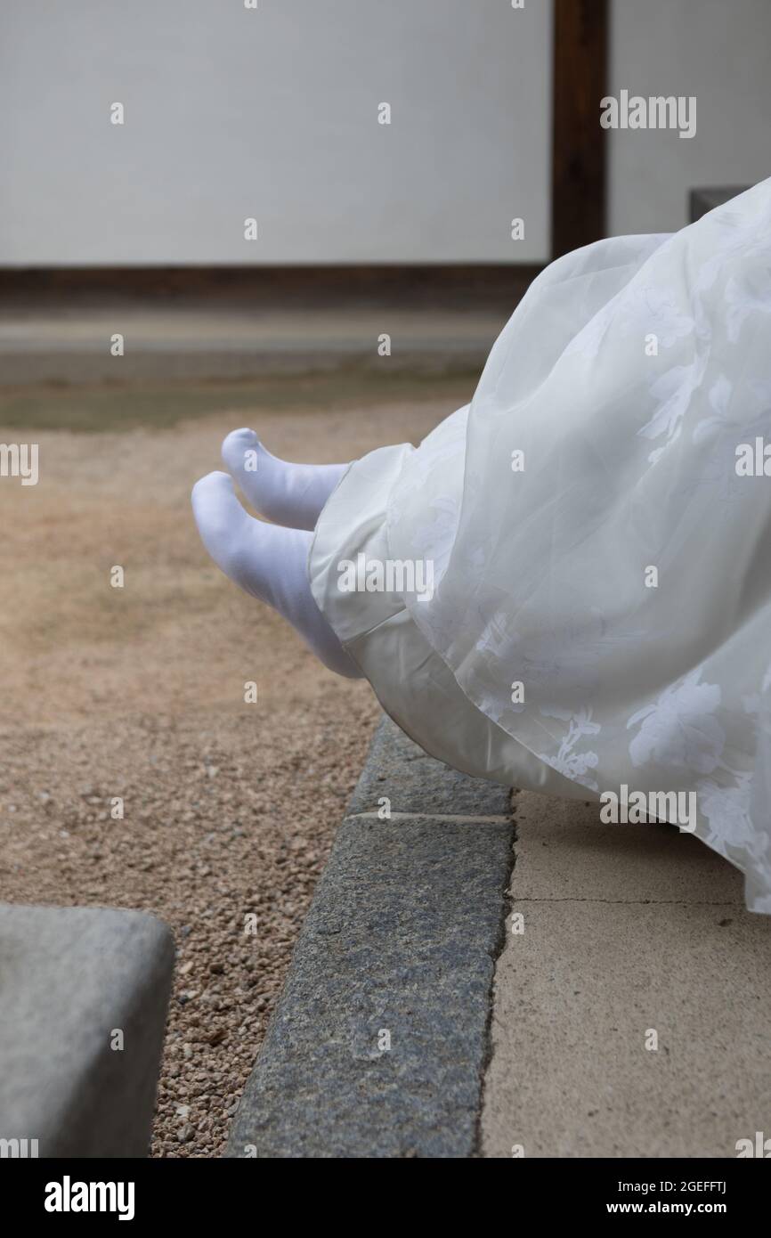 Official dress feet hi-res stock photography and images - Alamy