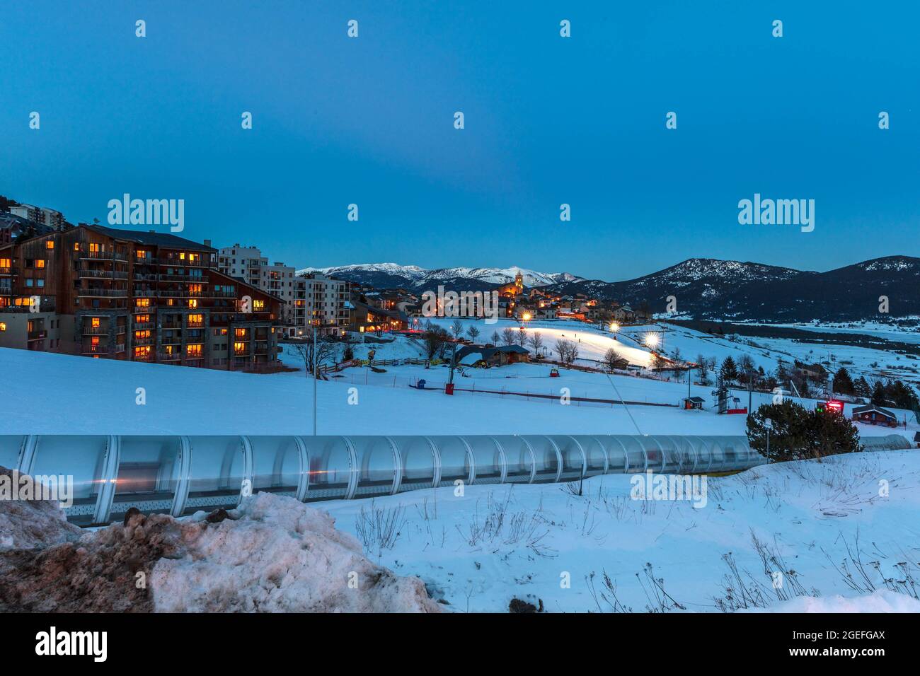 FRANCE, PYRENEES-ORIENTALES (66) LES ANGLES Stock Photo - Alamy
