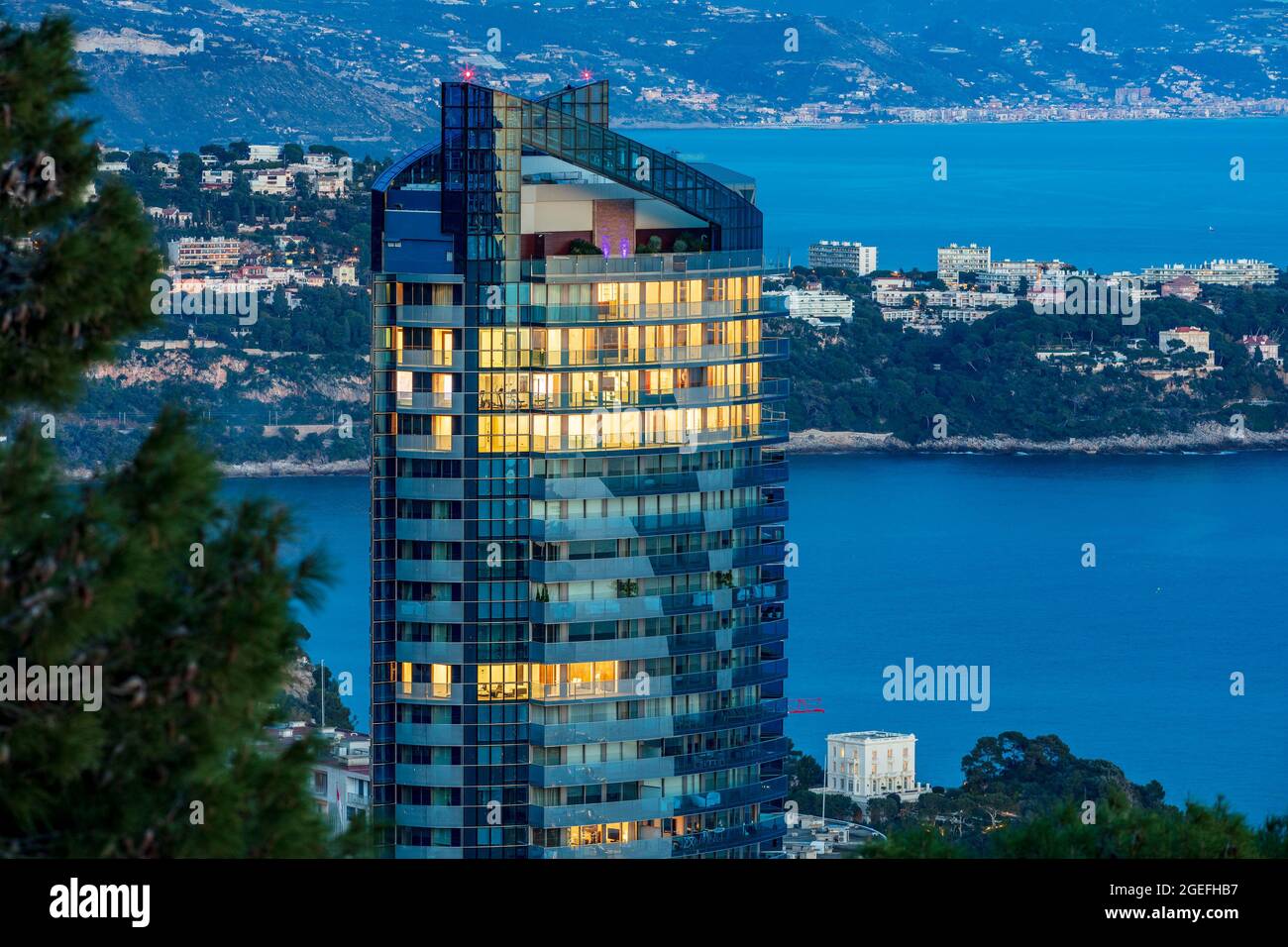 PRINCIPAUTY OF MONACO (98) MONACO, ODEON TOWER, THE ODEON TOWER IS A ...