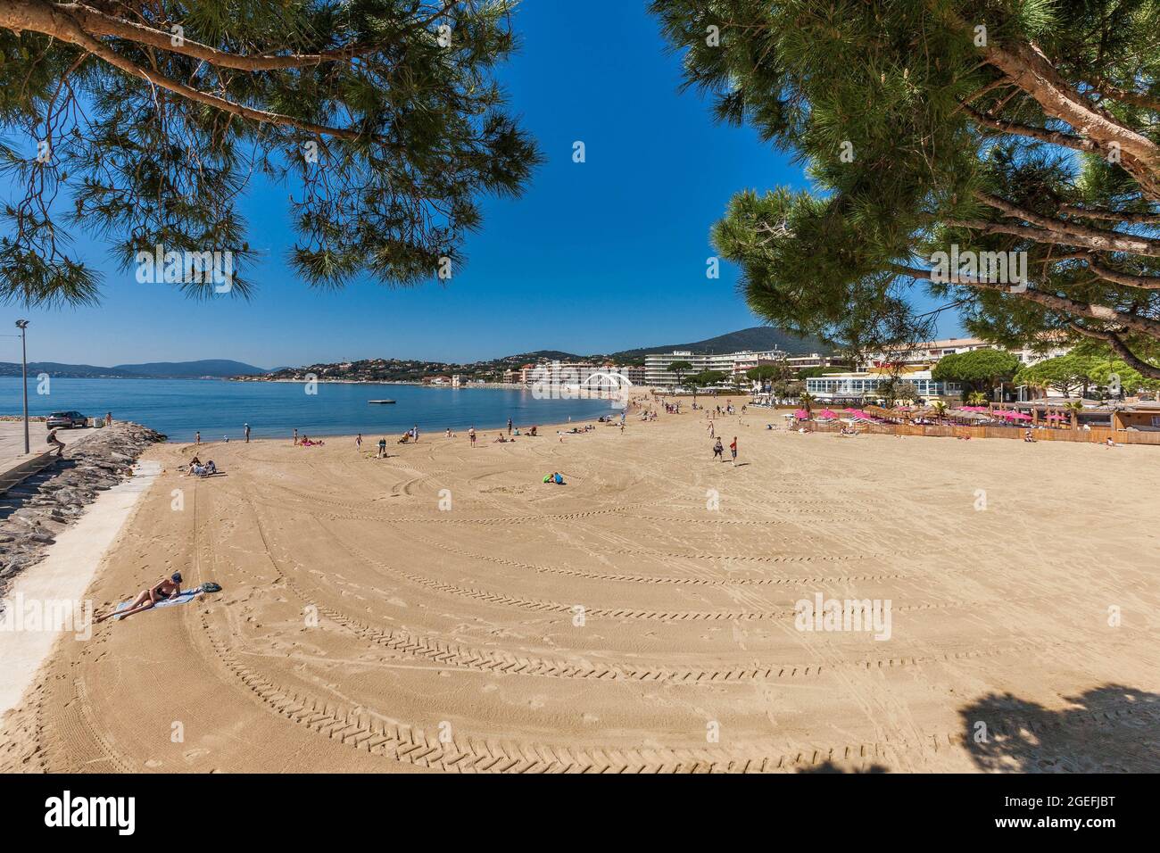 FRANCE, VAR (83) SAINTE-MAXIME, BEACH Stock Photo - Alamy