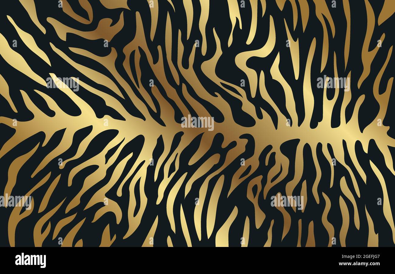 Stripes on the skin of a tiger, a pattern of stripes on the skin of a ...