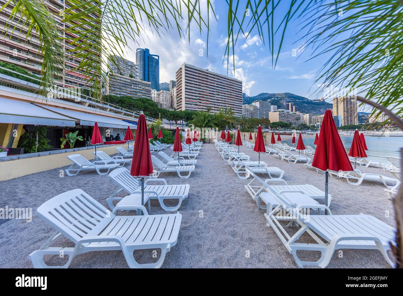 Larvotto beach monte carlo monaco hi-res stock photography and images ...