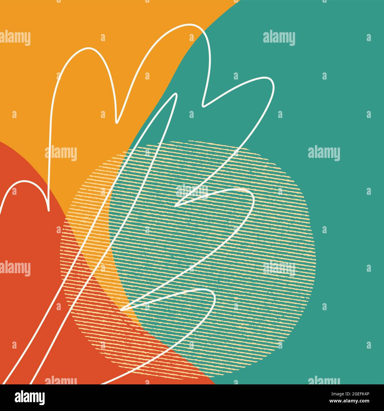Digital painted leaf Stock Vector Images - Alamy