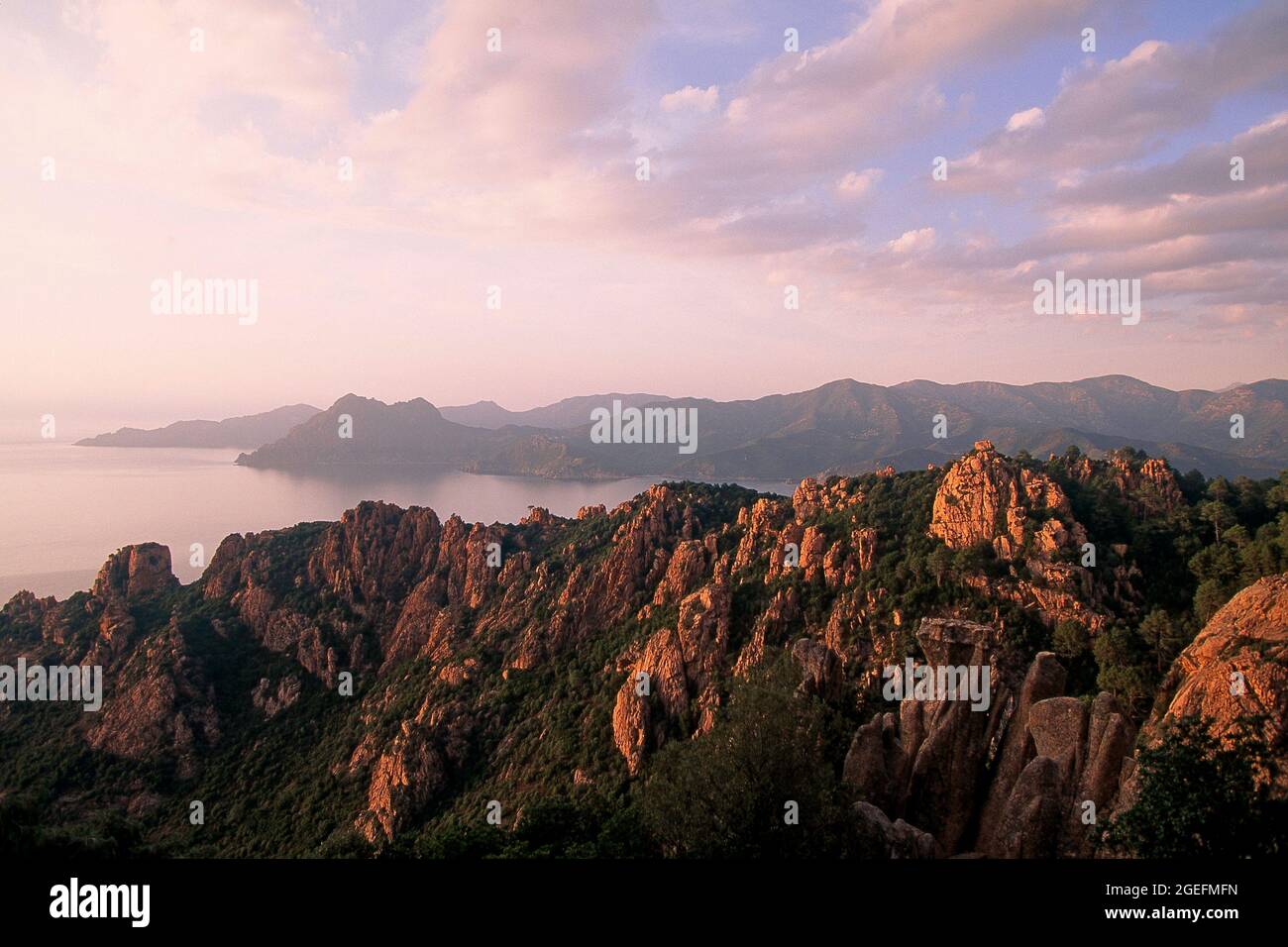 FRANCE. NORTHERN-CORSICA (2B) CLIFFS OF PIANA Stock Photo - Alamy
