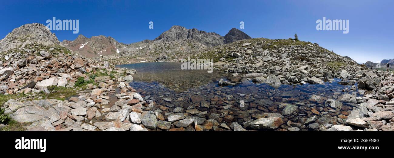 FRANCE. ALPES-MARITIMES (06) ISOLA 2000 SKI RESORT. MERCANTOUR NATIONAL ...