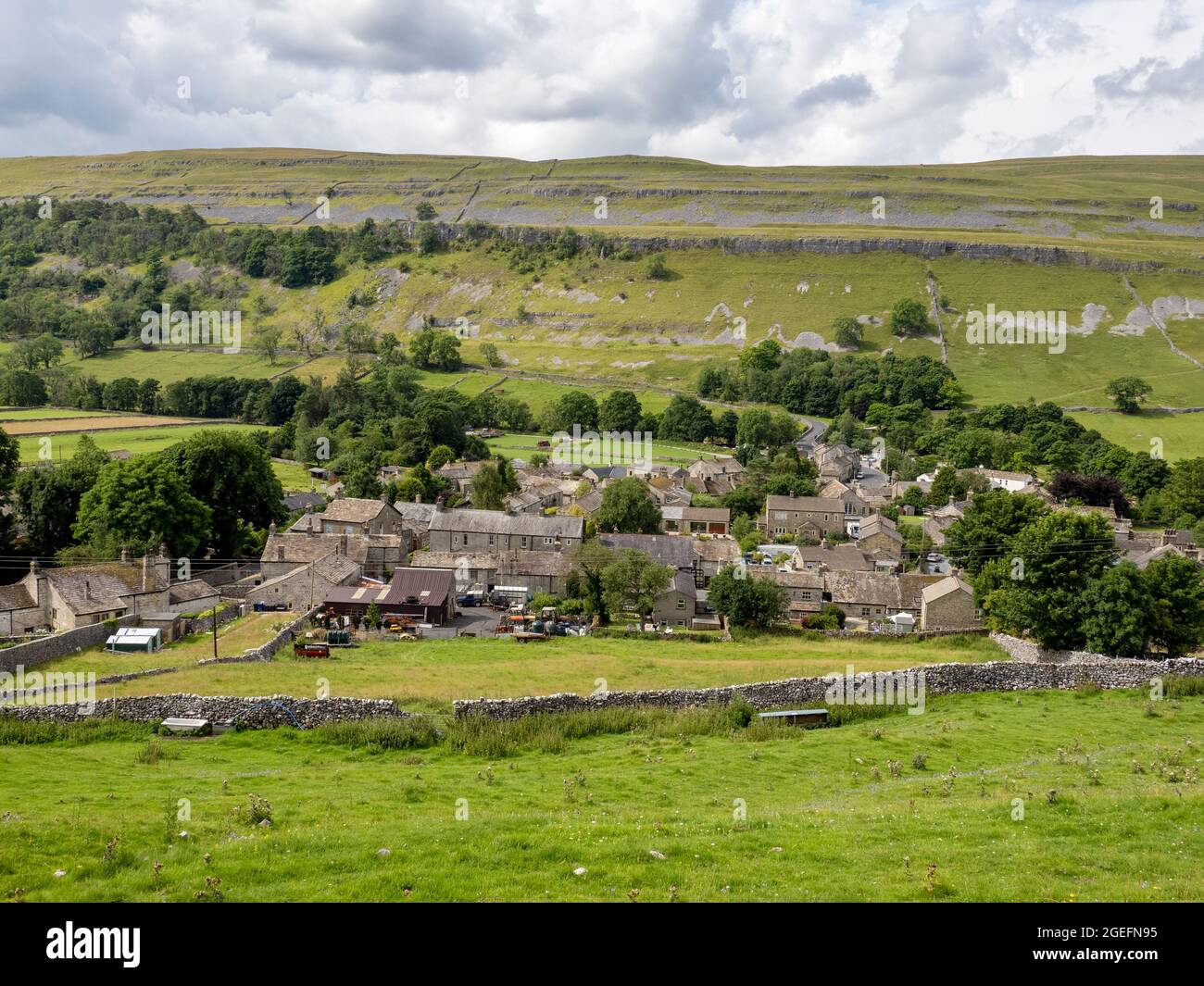 Kettlewell in Wharfedale in the Yorkshire Dales, UK Stock Photo - Alamy