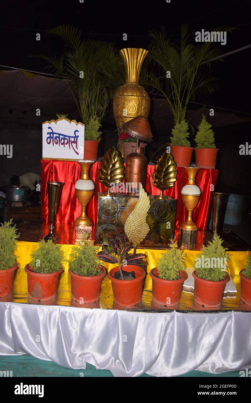 Indian wedding pots hi-res stock photography and images - Alamy