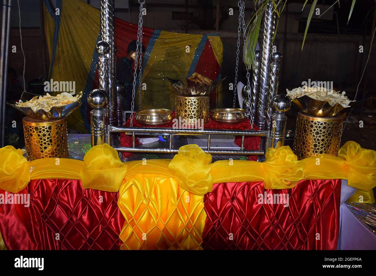 Indian restaurant table setting hi-res stock photography and images - Alamy