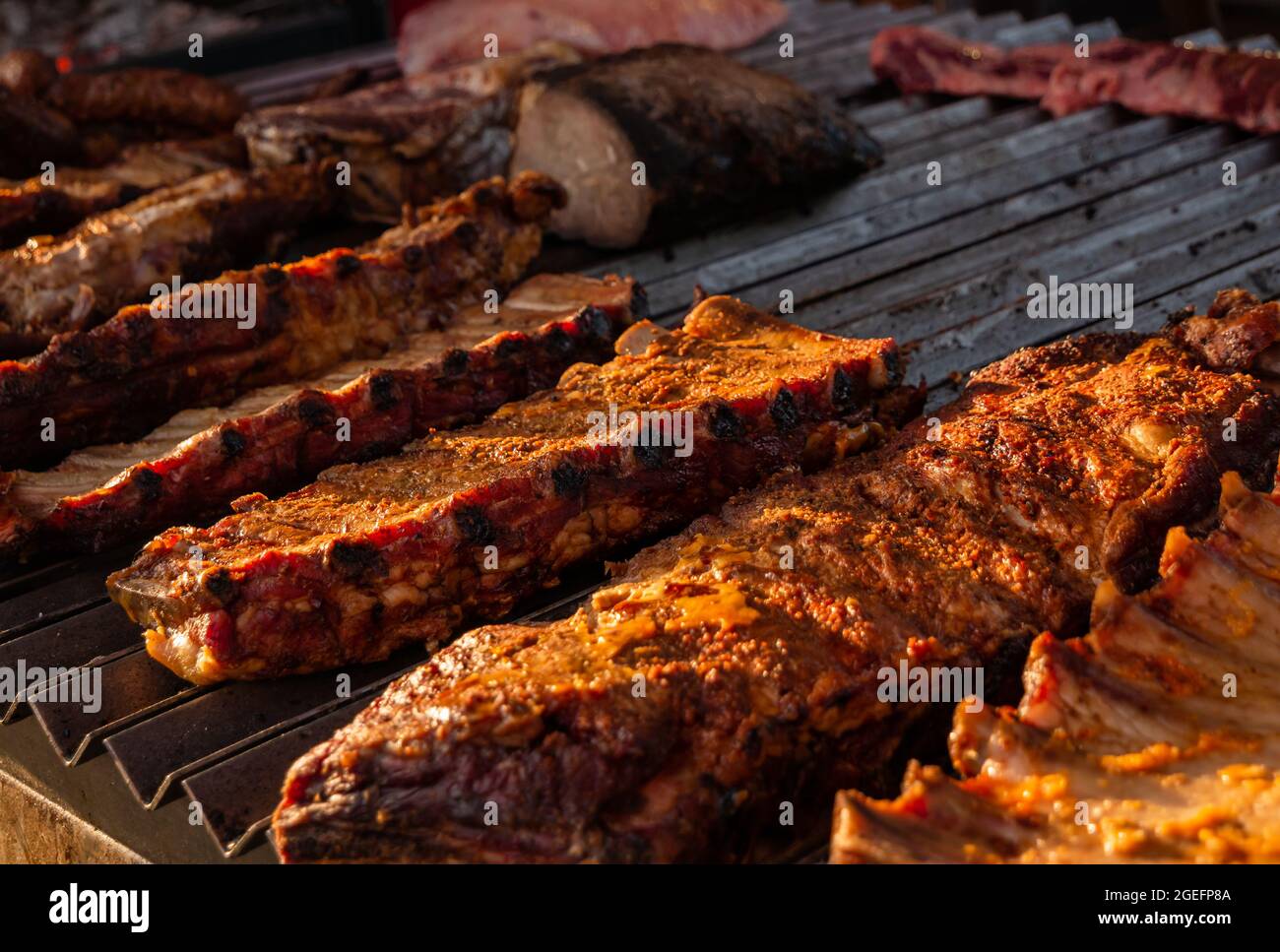 Grill pork rib hi-res stock photography and images - Alamy