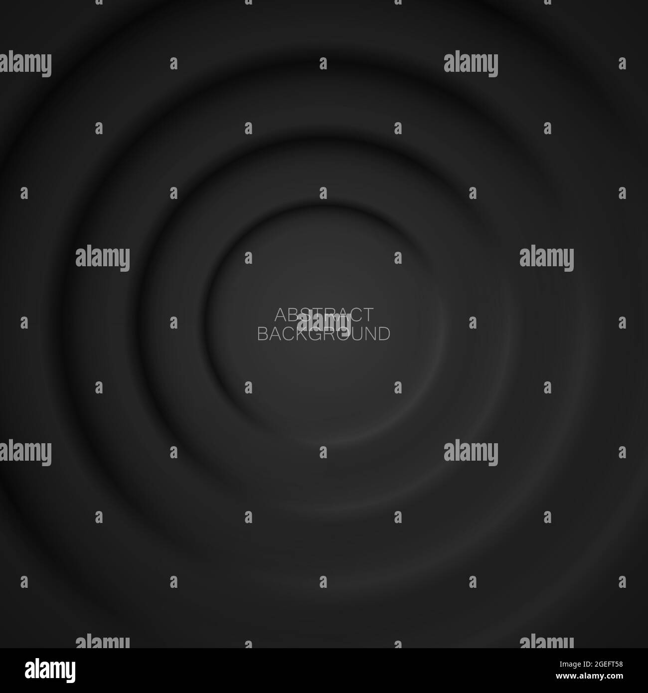 Abstract black background from circles in neomorphism style Stock ...