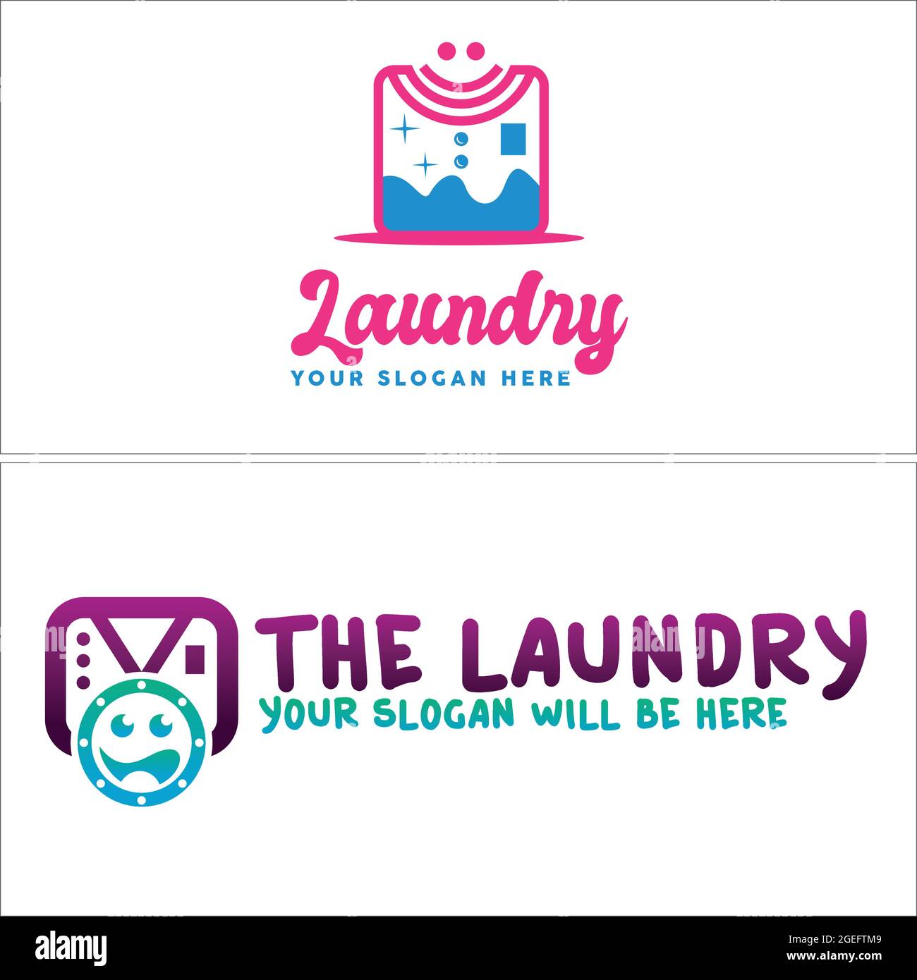 Washing machine laundry logo design Stock Vector Image & Art - Alamy