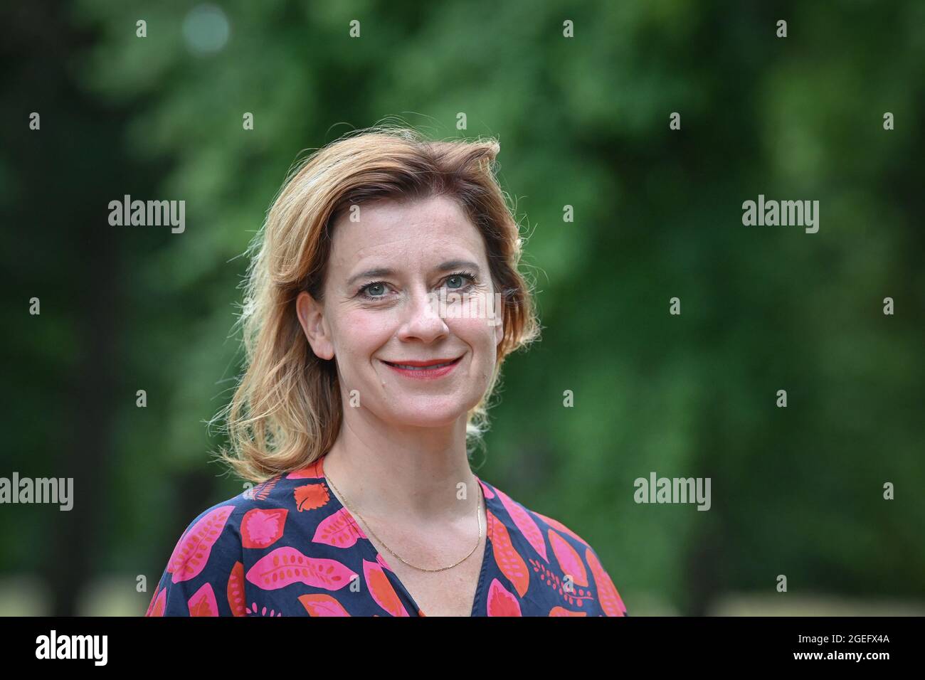 Neuhardenberg, Germany. 19th Aug, 2021. Caroline Peters, actress ...