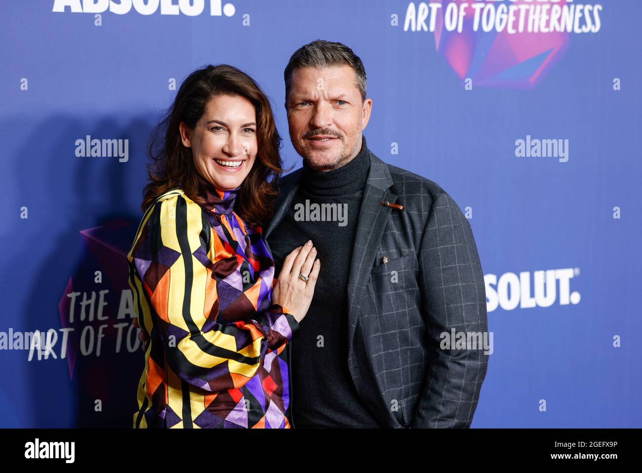 Berlin, Germany. 19th Aug, 2021. Hardy Kruger Junior and wife Alice ...