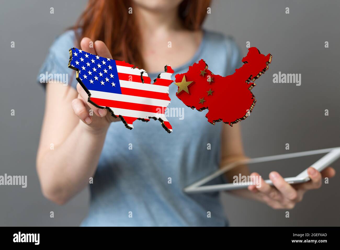 China maps hi-res stock photography and images - Alamy