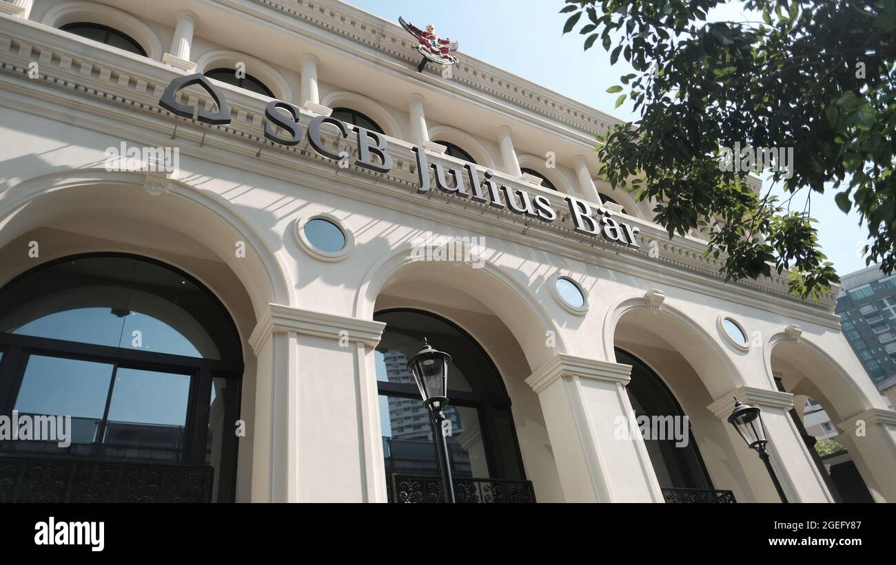 Siam Commercial Bank SCB Julius Baer Building Sukhumvit Road Bangkok ...