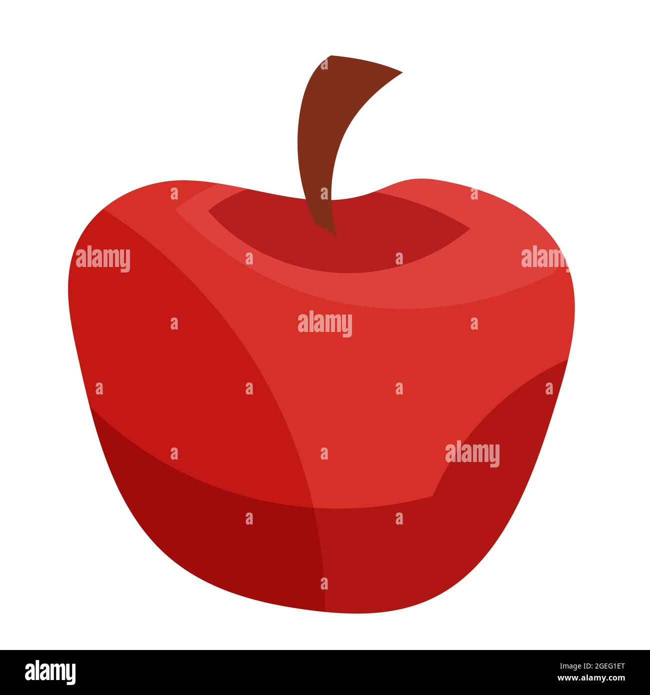 Apple fruit cartoon Stock Vector Images - Alamy