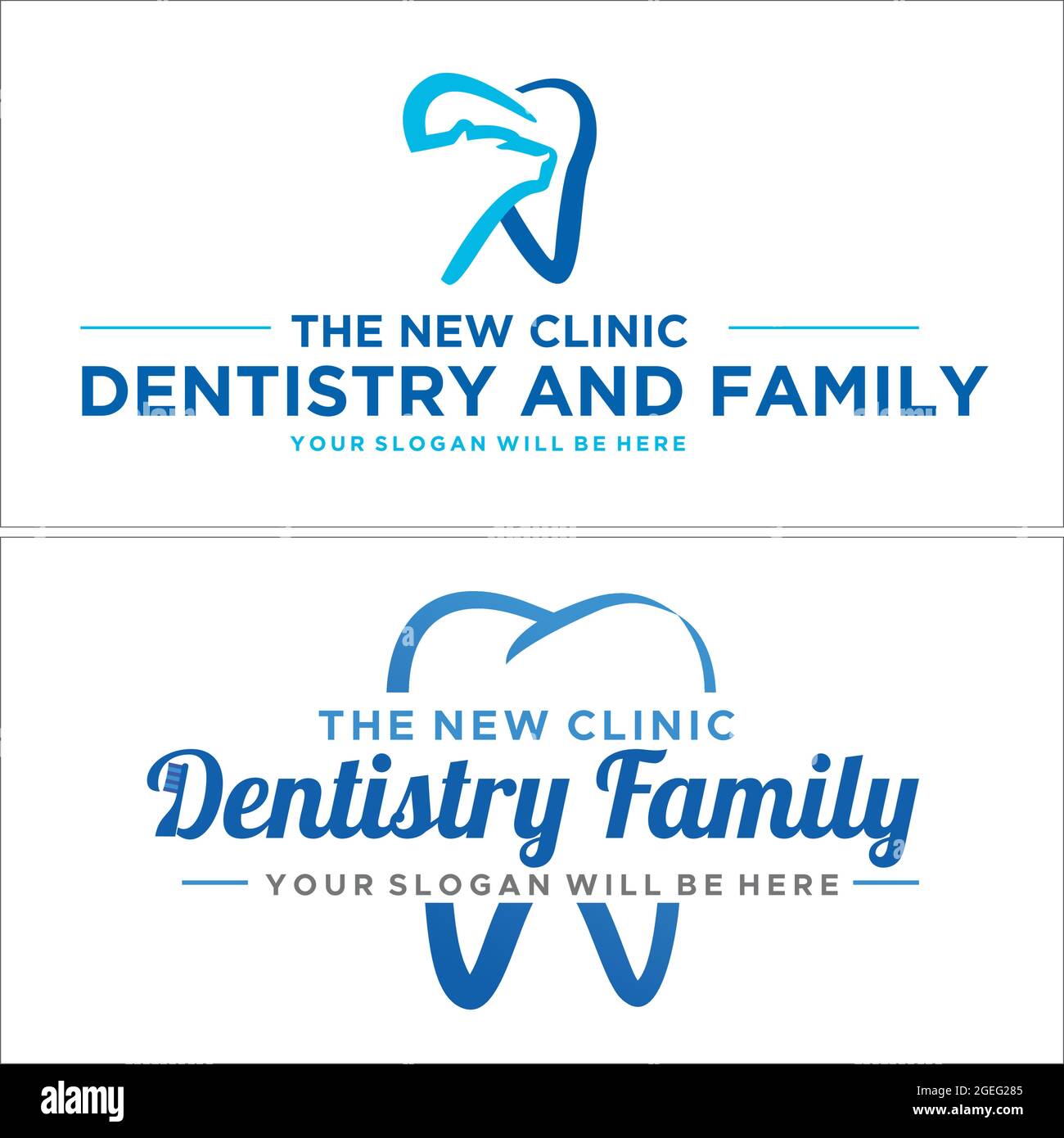 Dental clinic logo vector illustration Stock Vector Image & Art - Alamy